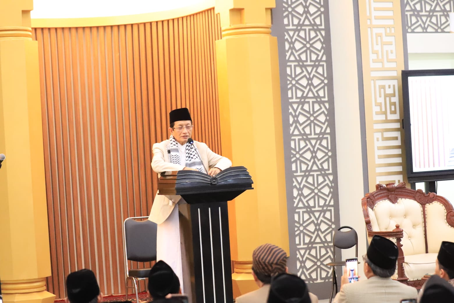 Menag Resmikan Masjid Ibadurrahman UIN Raden Mas Said Surakarta